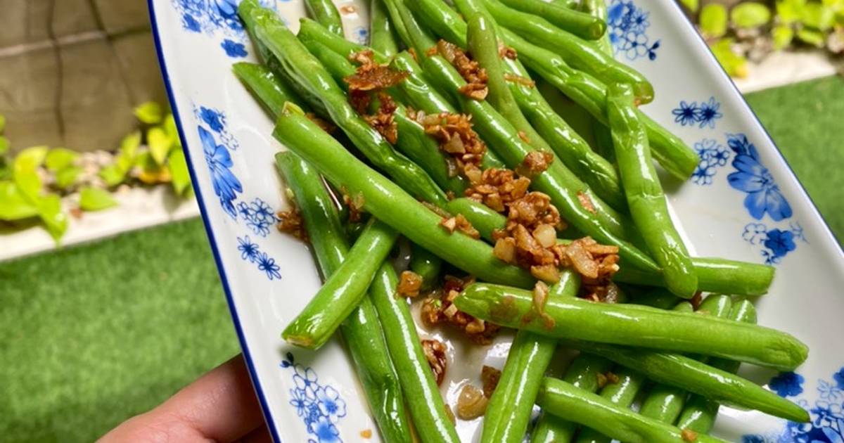 Resep Buncis tumis bawang putih oleh Ratih kusuma Dewi - Cookpad