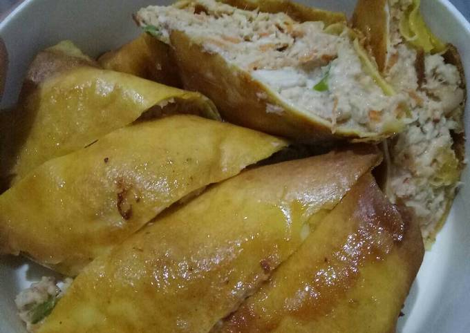 Resep Chicken egg roll oleh Diana - Cookpad