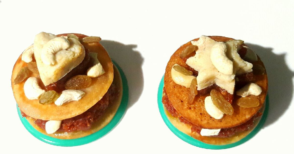Mini Carrot Pancakes And Carrot Halwa Canapé Recipe by Sanuber Ashrafi ...