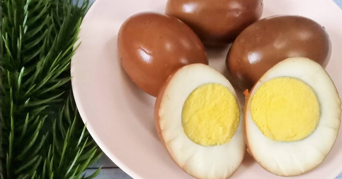 Resep Telur bacem gudeg oleh Nanik Cahyani Hernowo - Cookpad