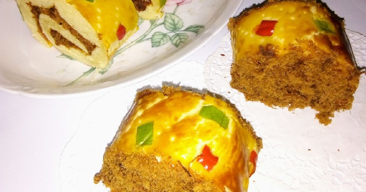 Resep Floss Roll Bun / Roti Gulung Abon 👩‍🍳💞 oleh Anim - Cookpad