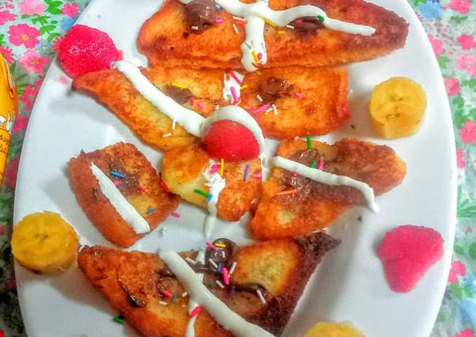 Loaded French Toast Recipe by Adeya - Cookpad