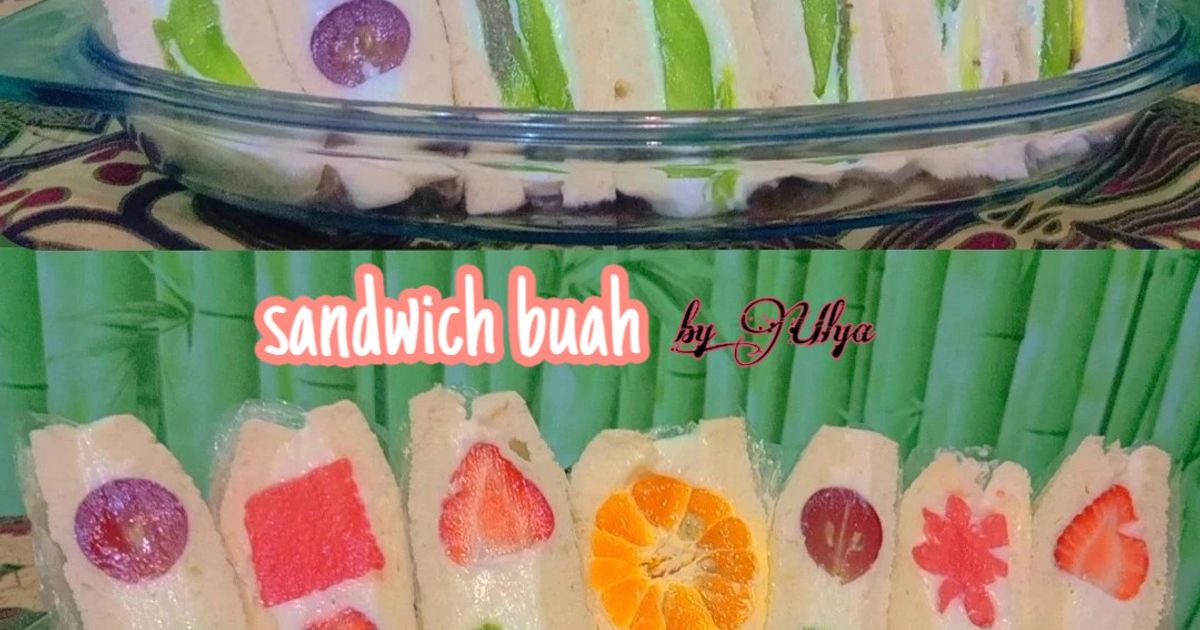 Resep Fruit Sando/ Sandwich Buah oleh Ulya Sofia Irda - Cookpad