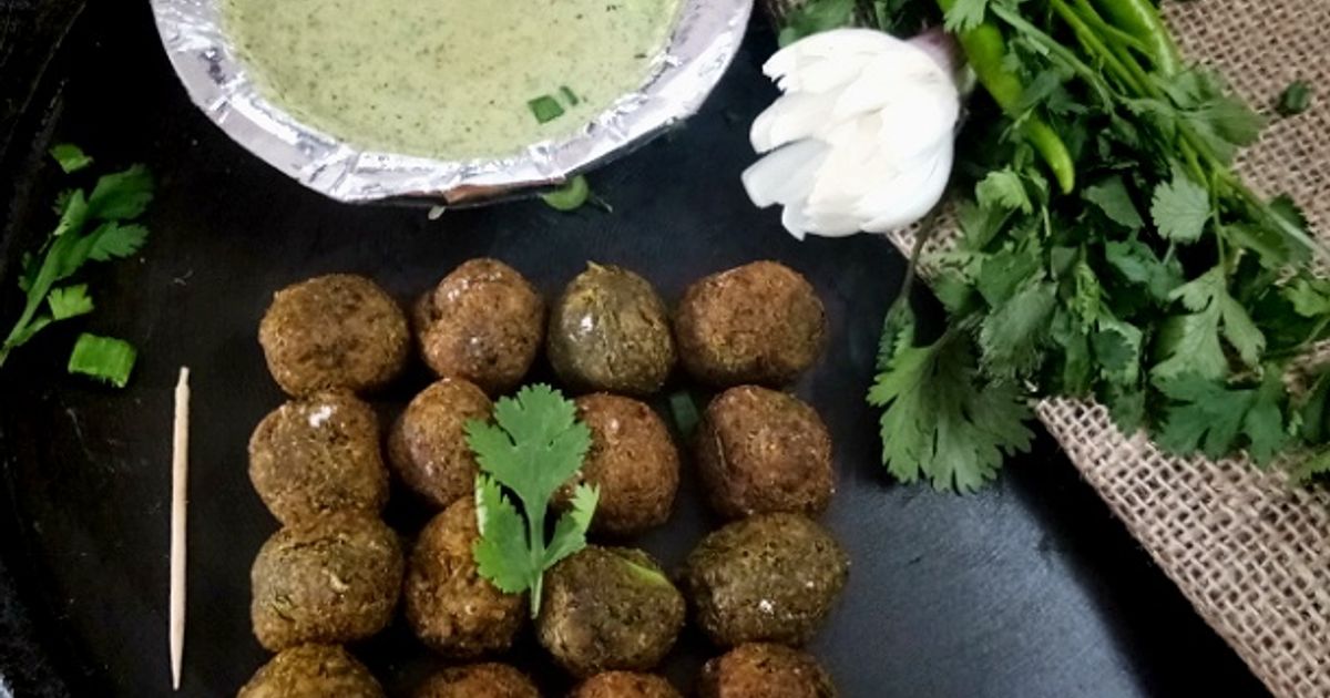 Hare Chane Ke Kebab Recipe by Leena Mehta - Cookpad