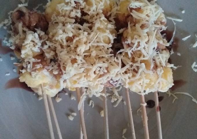 Resep Getuk singkong sederhana tabur kelapa coklat keju enak oleh ...