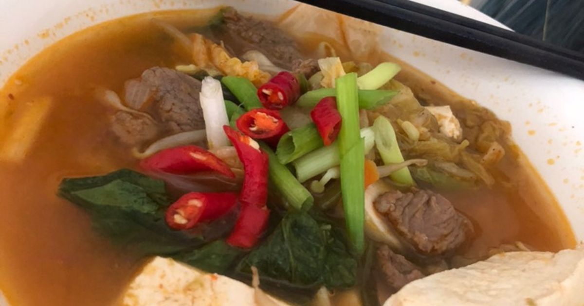 Resep Sup Daging Kimchi oleh giegioo - Cookpad