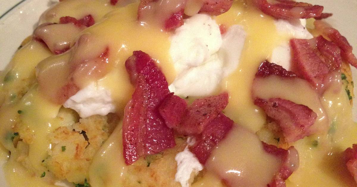 Bacon Rosti with Hollandaise Sauce Recipe by Lenita Johan - Cookpad