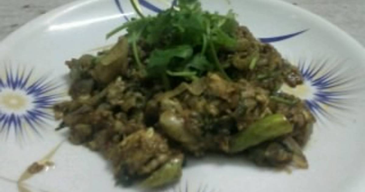 Goat brain fry Recipe by Mohana Lakshmi - Cookpad