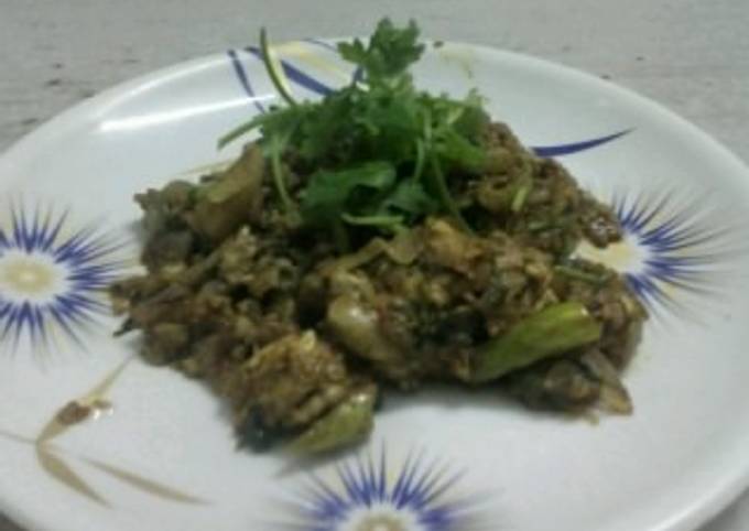 Goat brain fry Recipe by Mohana Lakshmi - Cookpad