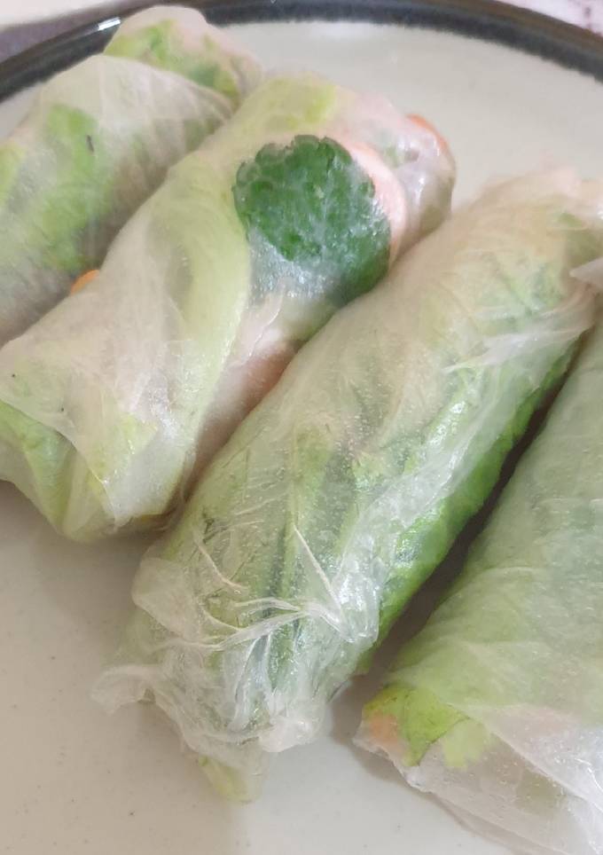 Resep Simpel Vietnam Spring Roll oleh Anifah Sa'diyah - Cookpad