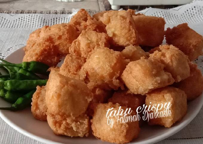 Resep Tahu Crispy oleh Fatimah Djarkasih - Cookpad