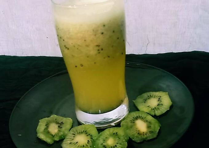 Kiwi fruit juice Recipe by Roshani Kodwani - Cookpad
