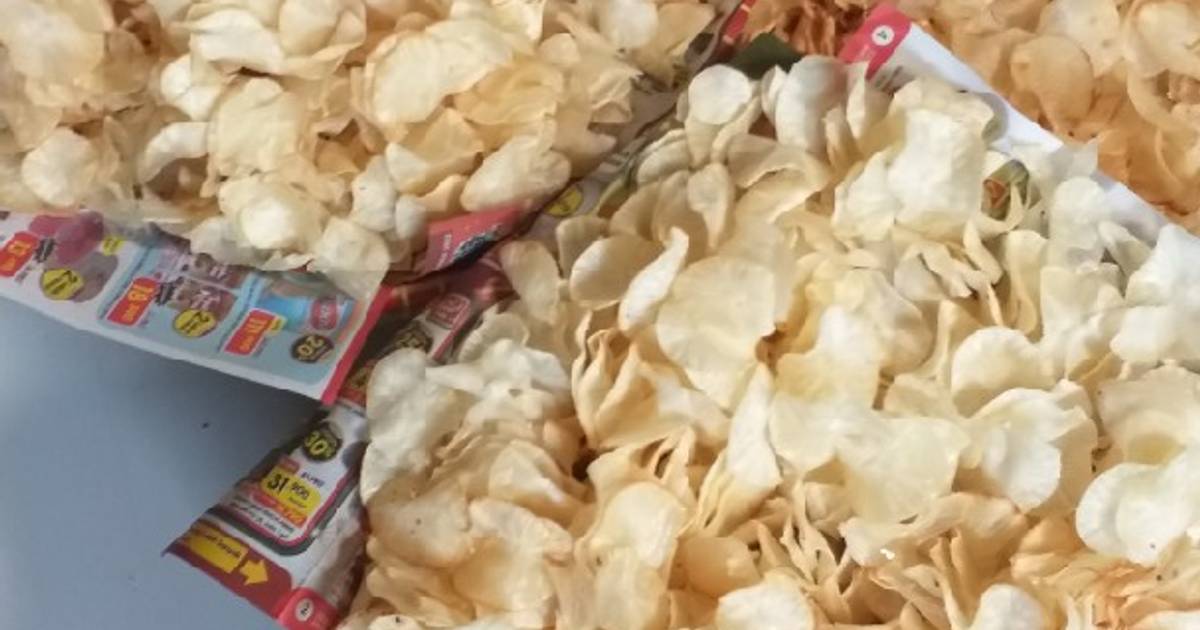Resep Kiripik Sampeu (keripik singkong) oleh Dita Zuhria - Cookpad