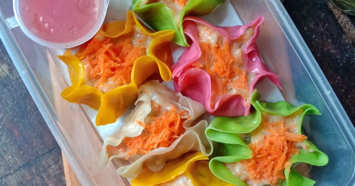 Resep Dimsum Ayam Wortel oleh Evis Dewi Sarwendah - Cookpad