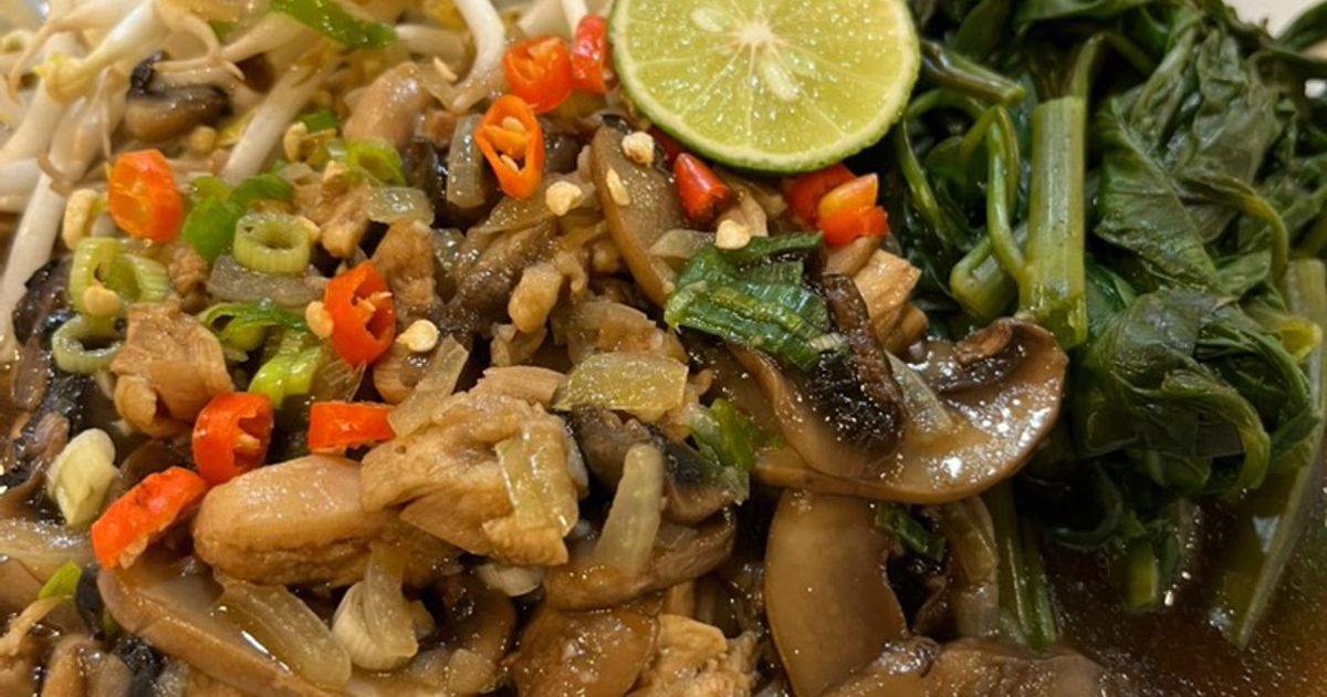 Resep Lomie Kangkung Jamur oleh Dewi Dapur - Cookpad