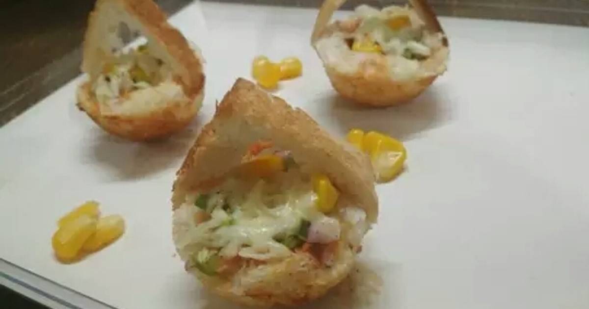 Corn bread baskets Recipe by Nikita Singhal - Cookpad
