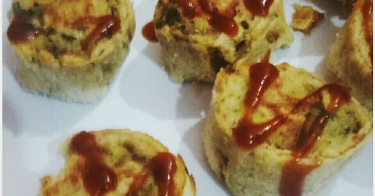 Baked Chicken Bread Pin Wheel Roll Recipe By Farzana Memon