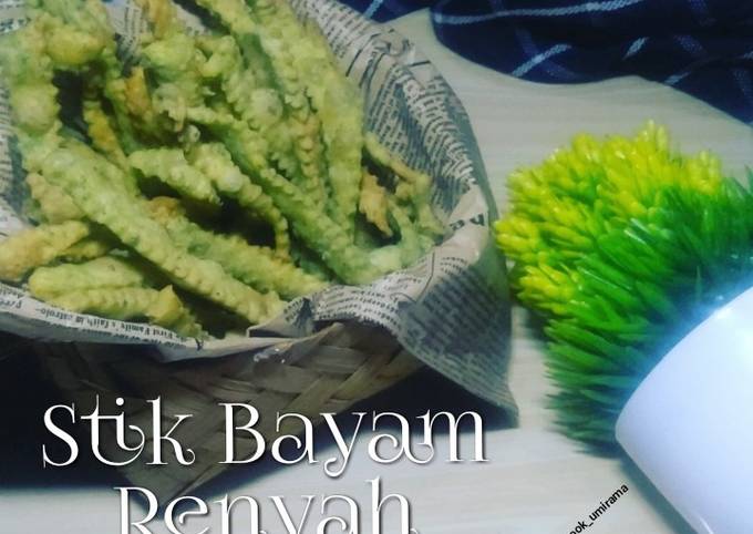 Resep Stik Bayam Renyah (mpasi 1+ th) oleh Umi rama - Cookpad
