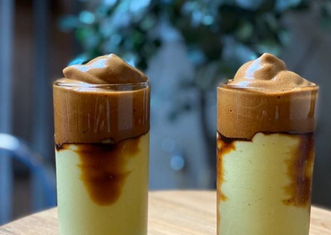 Resep Dalgona Coffee Avocado oleh Fenny - Cookpad