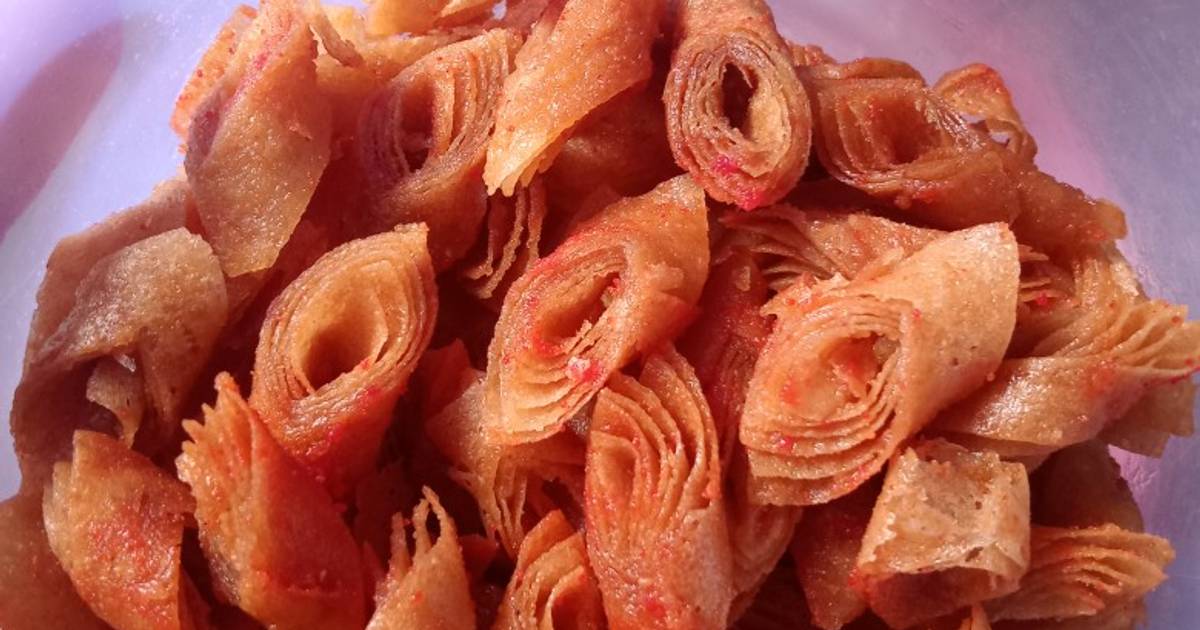 Resep Lumpia Crispy (cemilan 2 bahan) oleh titikwulan - Cookpad