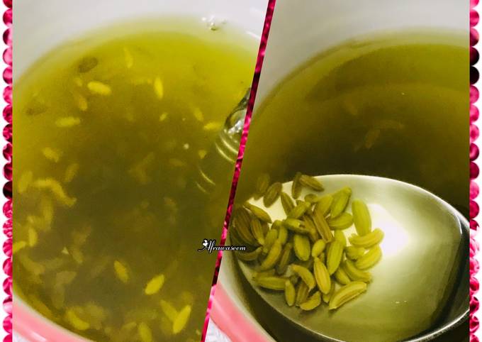 Fennel tea Recipe by DROOLSOME MORSEL BY AFREEN WASEEM - Cookpad