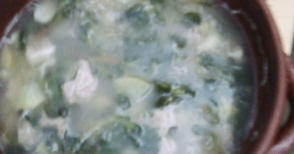 Caldo Ranchero De Verdolagas Y Cerdo El Ocote Receta de MARTÍN GERARDO ...