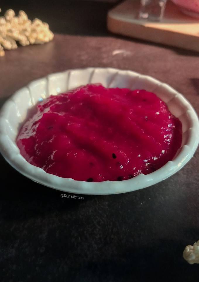 Resep Dragon Fruit Jam Homemade oleh Rumkitchen - Cookpad