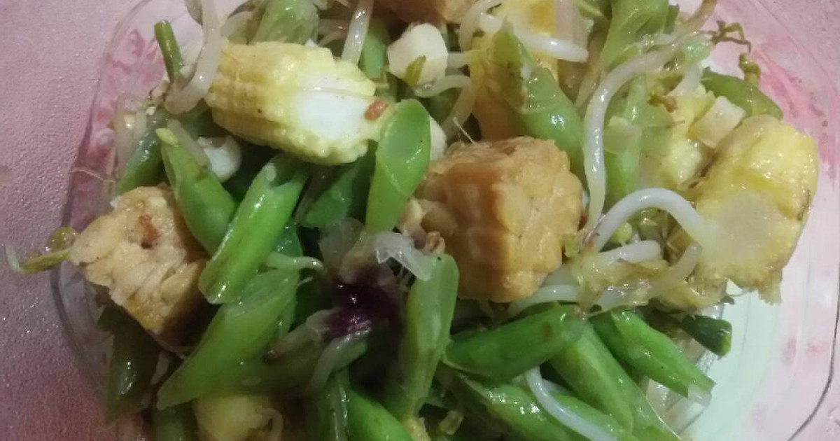 Resep Oseng Oseng Ge Ren Cis (Tauge, Putren, Buncis & Tempe) oleh Dodo ...