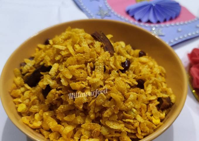 Chiwda Namkeen Recipe (Fried Poha Chivda) Recipe by Sakshi Nillawar ...