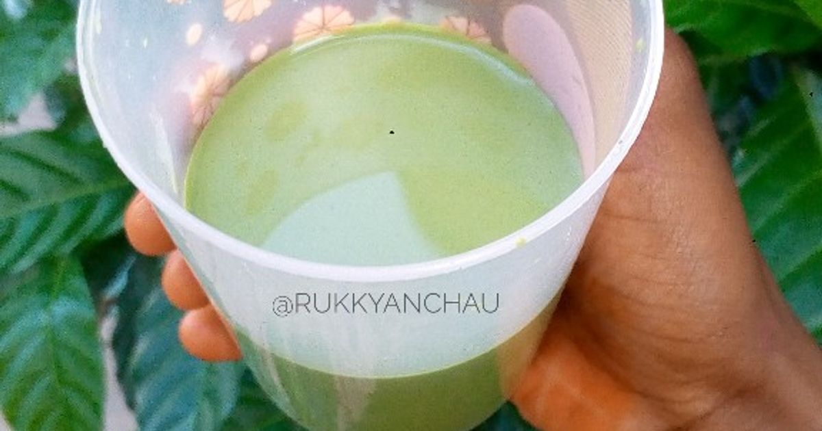 Fluted Pumpkin Leaves Drink (Ugu Drink) Recipe by Ruqayyah Anchau - Cookpad