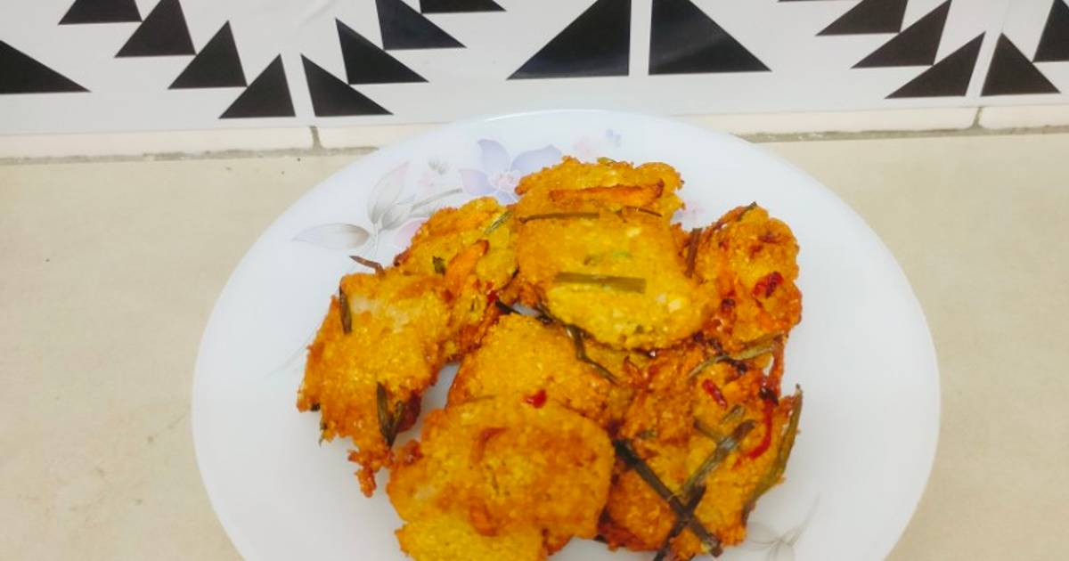 Resipi Cucur Kacang Dhal Oleh Ani Delighted Cookpad