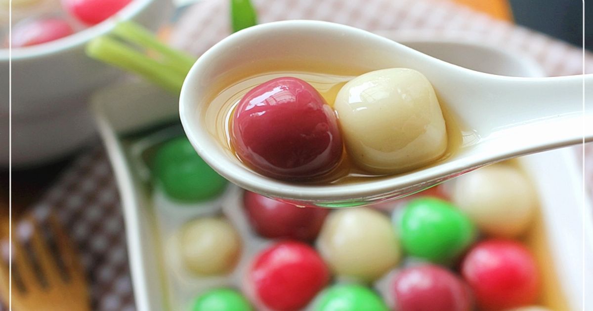 Resep wedang ronde kenyal, hangat & aroma jahe nikmat