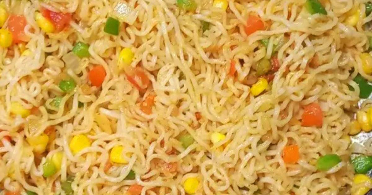 Maggi masala corn pulao Recipe by Sneha Patel - Cookpad