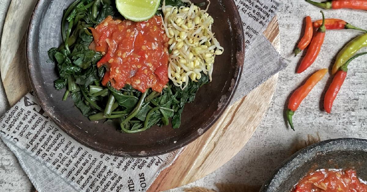 Resep Plecing Kangkung oleh Nur Erma - Cookpad