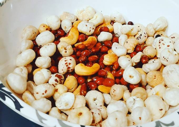 Roasted dry fruits Recipe by Astha Srivastava - Cookpad