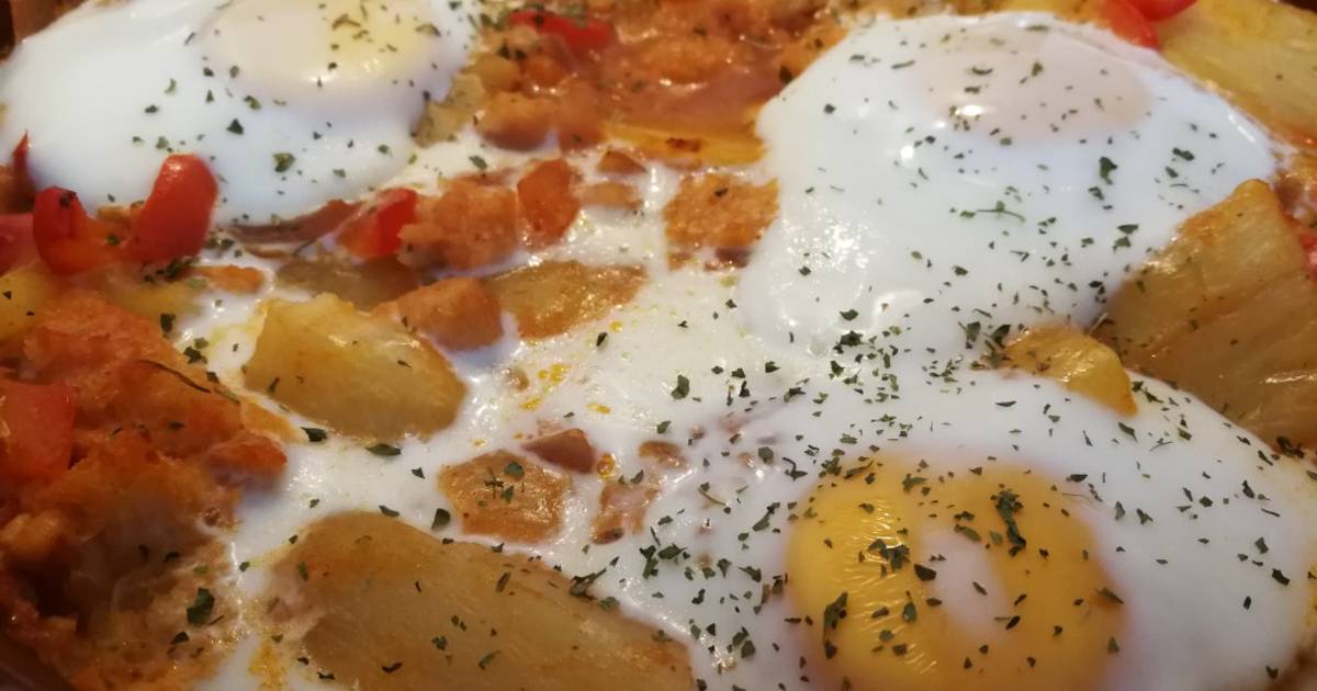 Bacalao a la manchega Receta de Fini Bautista Angulo- Cookpad