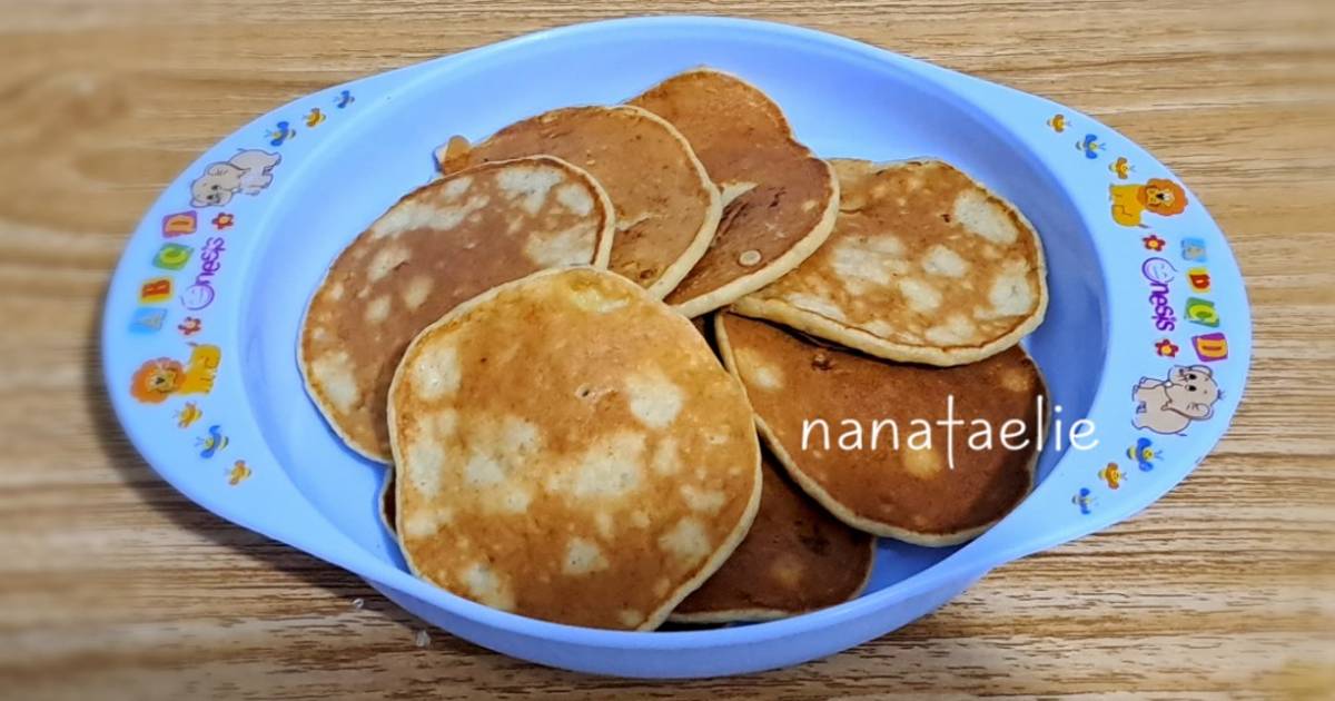 Resep Snack Mpasi Tinggi Kalori | Banana Pancake oleh Tina Pristyana ...