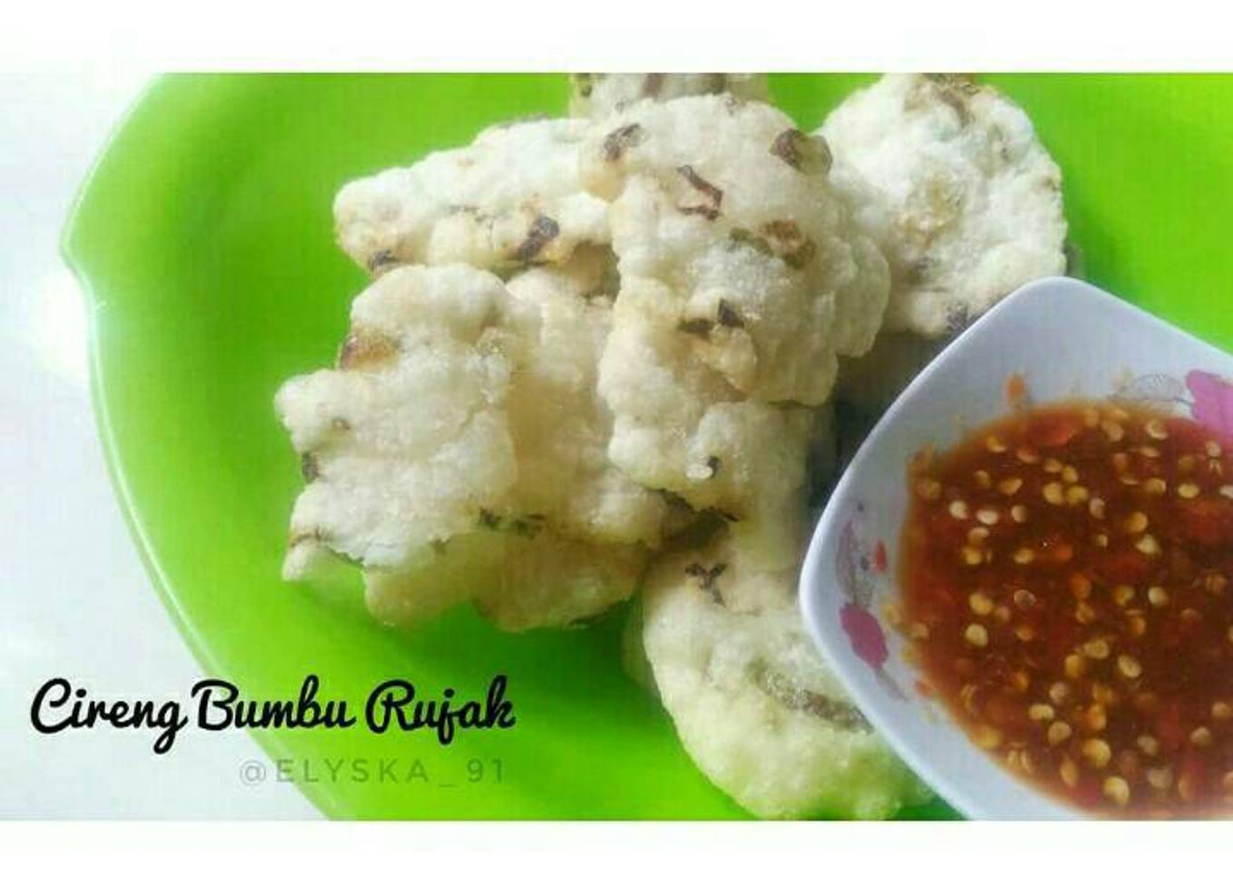Resep Cireng Bumbu Rujak, Lezat Sekali