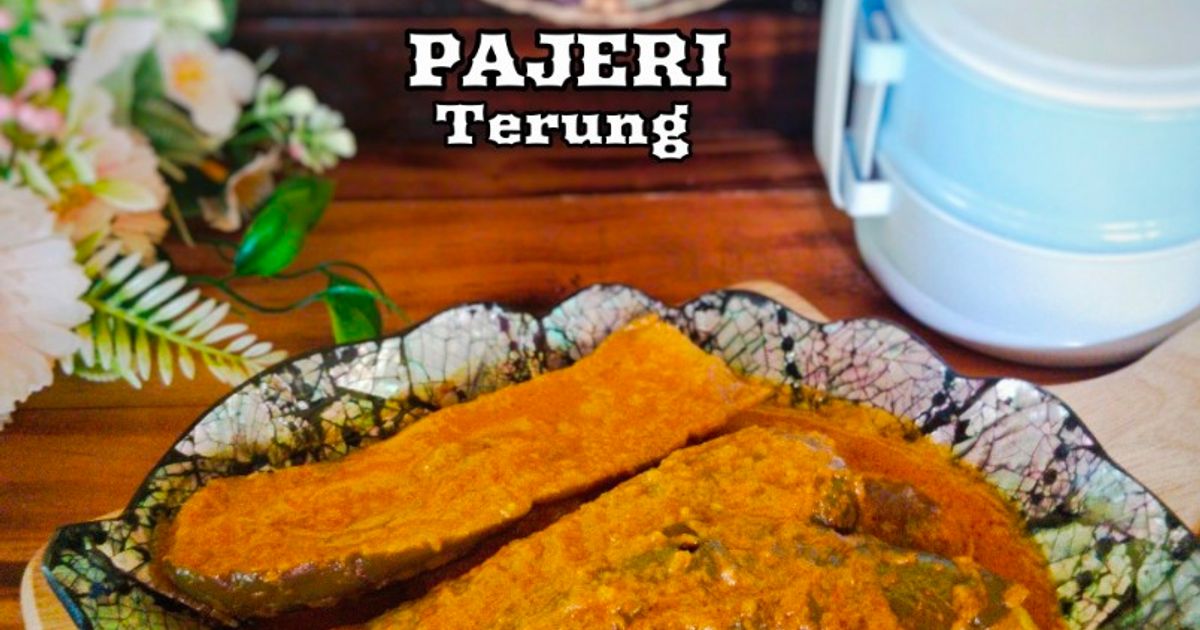 Resipi 29:2:24 Pajeri Terung oleh Hani Shaimi - Cookpad