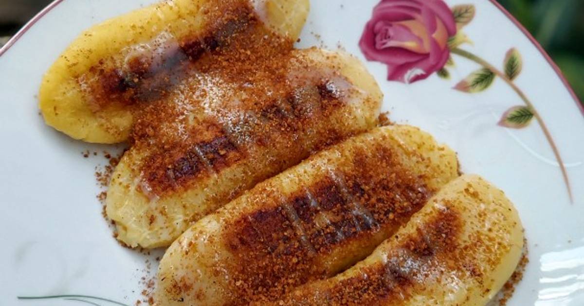 Resep 429. Pisang Kepok Bakar Gula Aren oleh Noona Hilda ️ - Cookpad