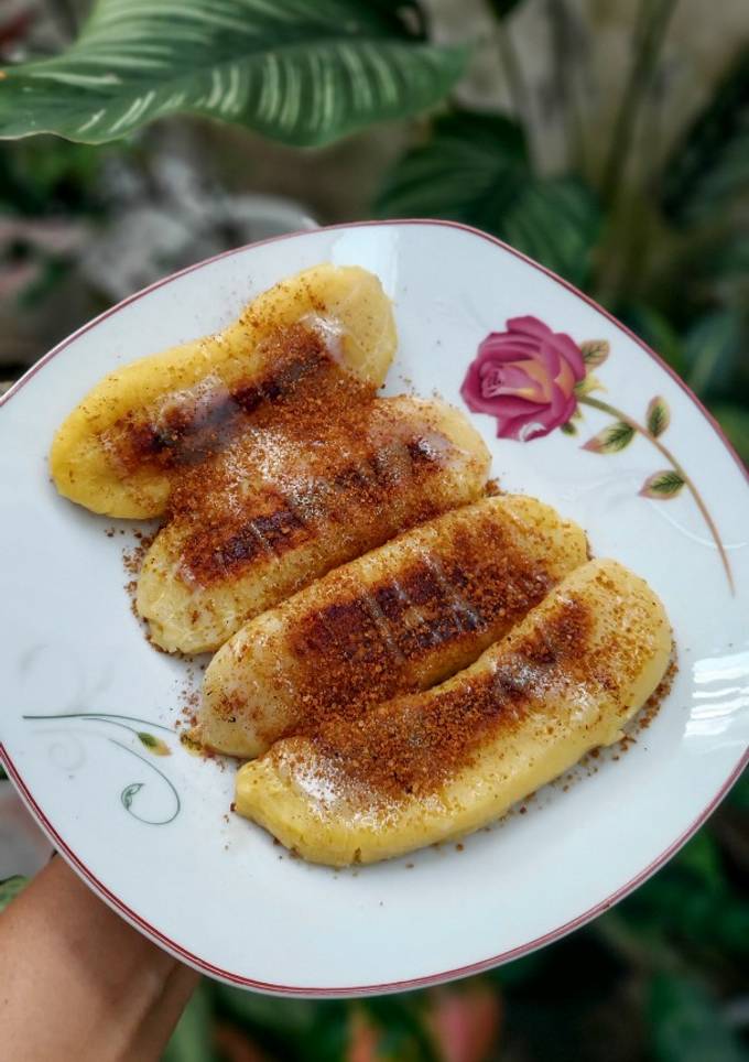Resep 429. Pisang Kepok Bakar Gula Aren oleh Noona Hilda ️ - Cookpad