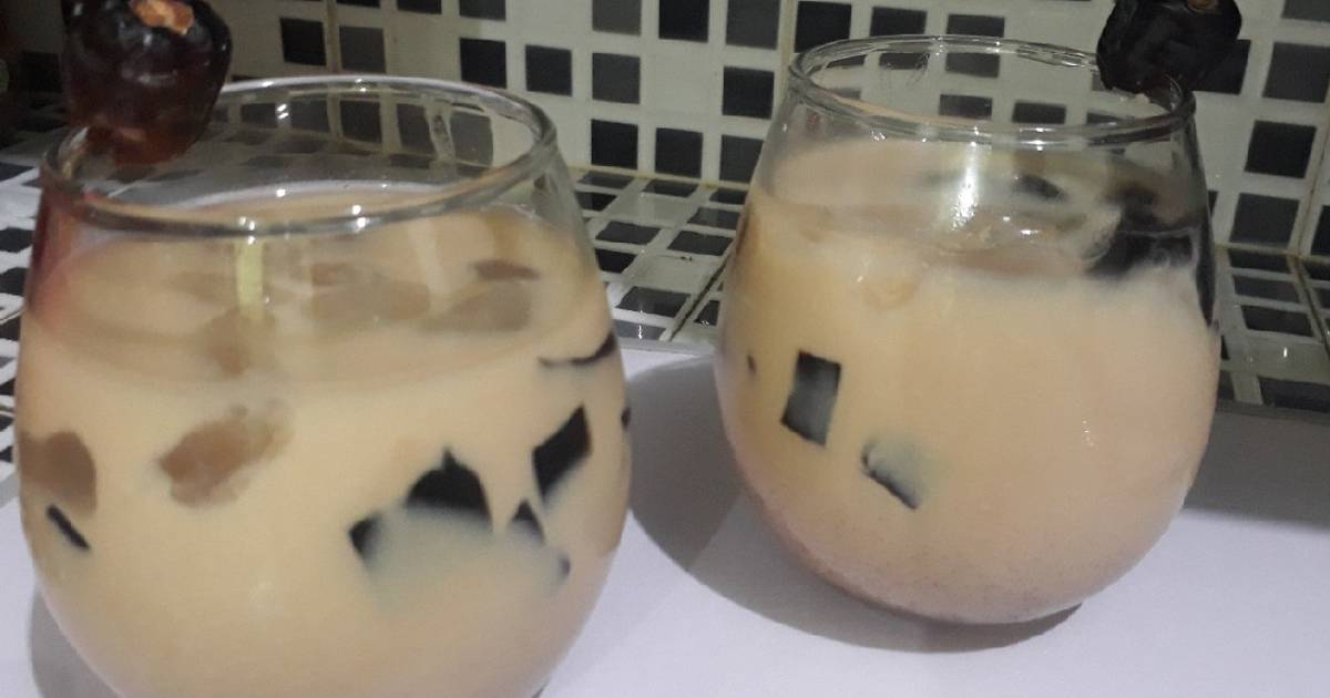 Resep Ice Susu Kurma Cincau oleh Laras Sati👌 - Cookpad
