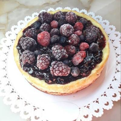 Cheesecake de frutos rojos Receta de narela - Cookpad