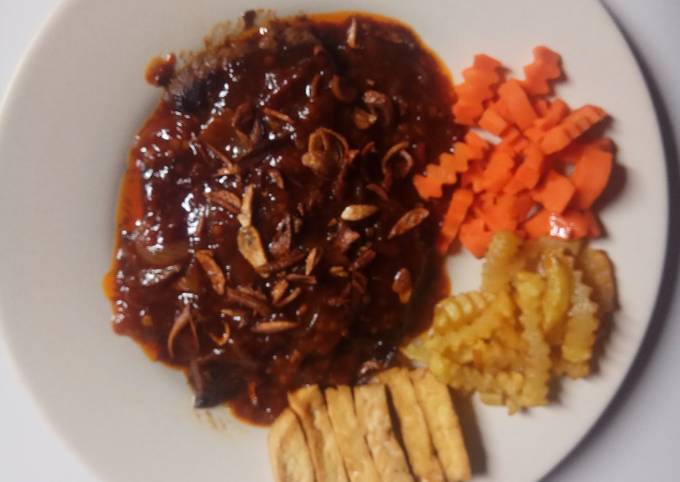 Resep Steak daging blackpaper sauce oleh ryan cavella - Cookpad