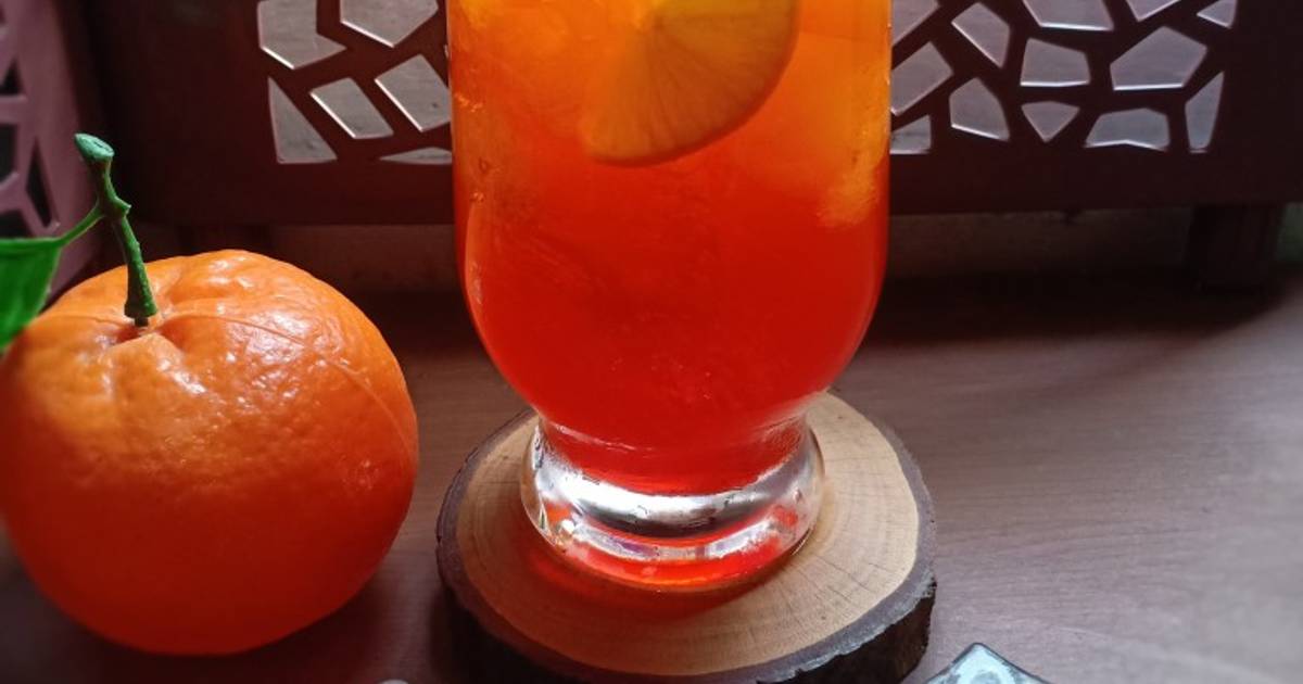 Resep Pretty Sunset Drink oleh Asmi - Cookpad