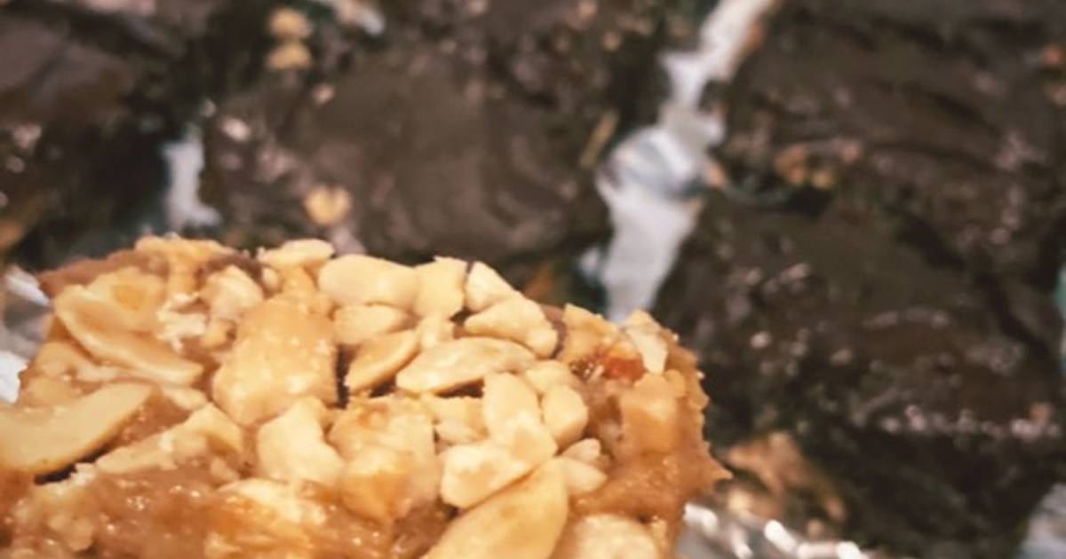 Snickers "saludables con harina de cacahuate - 6 recetas caseras- Cookpad