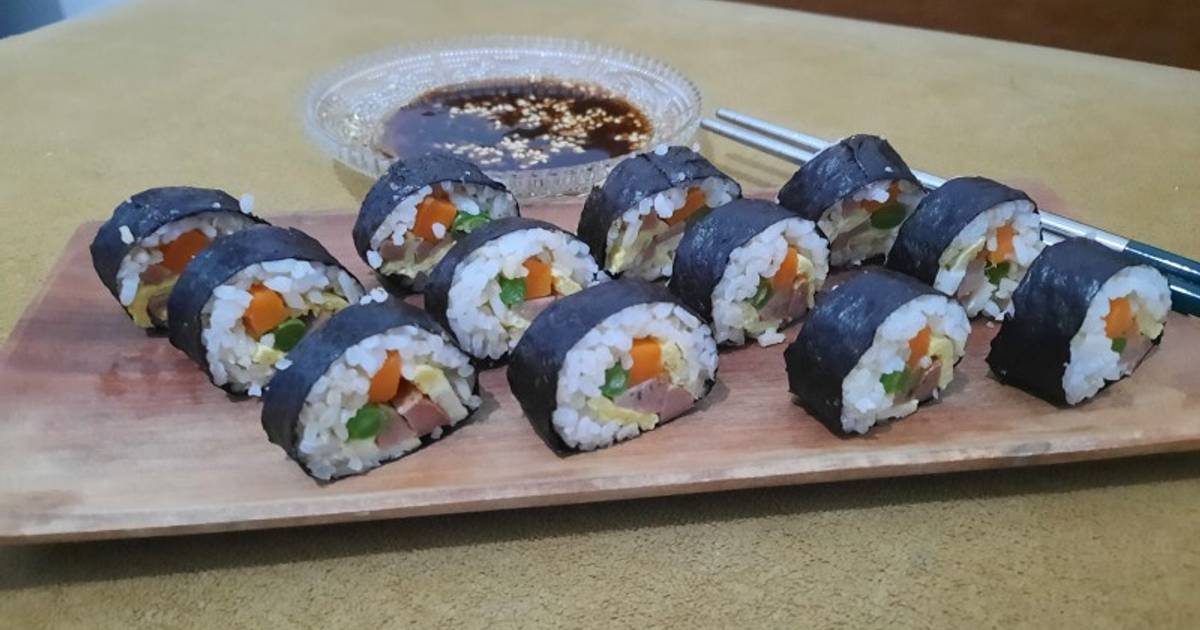 599 resep kimbab telur wortel enak dan mudah - Cookpad