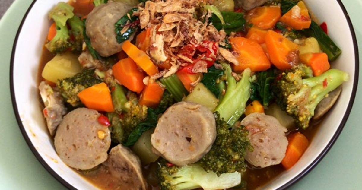 Resep Capcai Goreng Capjay Kuah oleh Rika Grixy - Cookpad