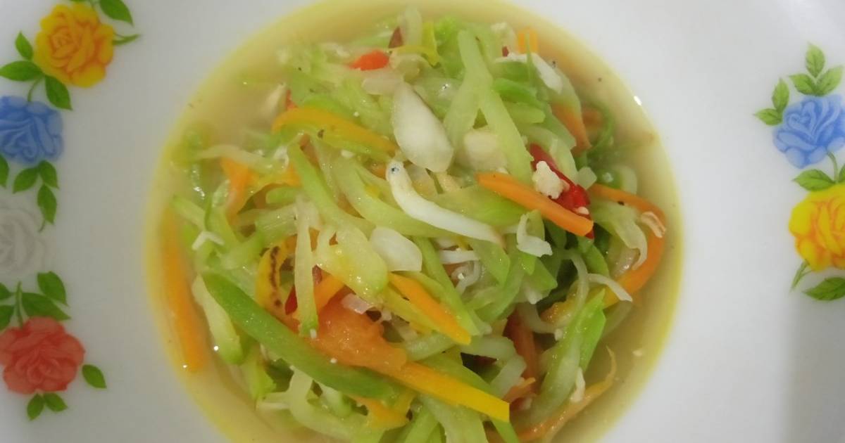 24 resep tumis labu siam wortel teri enak dan mudah - Cookpad