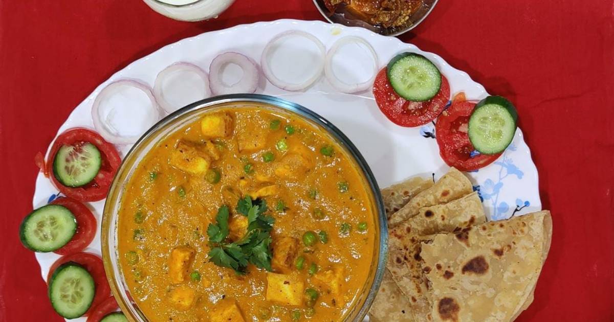 Minaxi Bhatt દ્વારા રેસીપી મટર પનીર (Matar paneer recipe in Gujarati ...